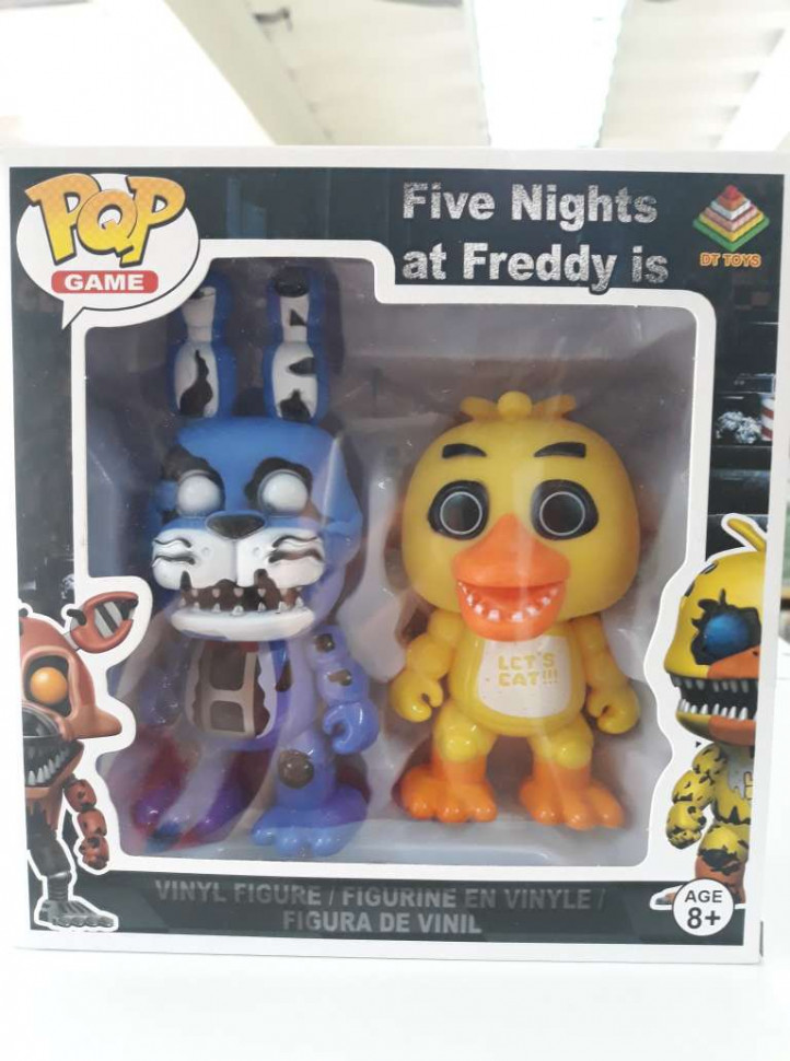 Фигурки Five Nights At Freddys «5 ночей с Фредди 2 в 1 Бонни и Чика