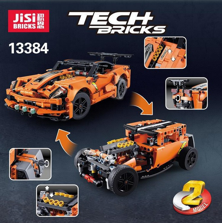 Конструктор Jisi Tech Bricks «Спортивный автомобиль» купить с доставкой по низкой цене