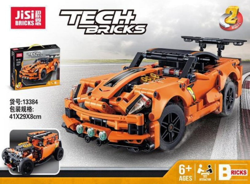 Конструктор Jisi Tech Bricks «Спортивный автомобиль» купить с доставкой по низкой цене