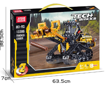 Конструктор Jisi Tech Bricks «Гусеничный погрузчик» купить с доставкой ...