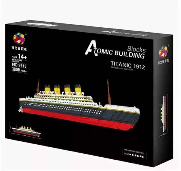 Конструктор Blocks Atomic Building «Титаник» купить с доставкой по ...